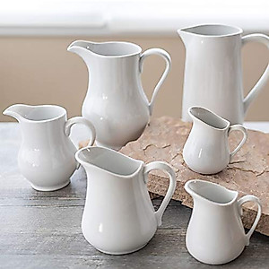BIA Cordon Bleu Porcelain Serving Pitchers, One Size, White