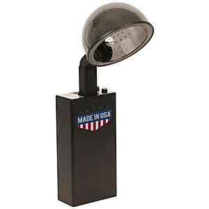 Buy-Rite X-TRA Hot Dryer Professional Hooded Standing Salon Dryer, 980 Watts, Made in The USA, Timer and 4-Setting Temperature Control, Adjustable Extra Large Hood, HL-1500
