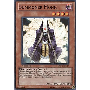 Yu-Gi-Oh! - Summoner Monk (SDDC-EN017) - Structure Deck: Dragons Collide - Unlimited Edition - Common