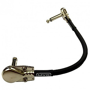 MXR M291 Dyna Comp Mini Compressor Pedal Bundle with 3 MXR 6-inch Right Angle Patch Cables