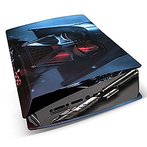 PS5 Disk Console Vader from Starwars Skin Decal Vinal Sticker + 2 Controller Skins Set
