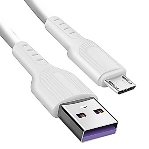 BGNTBUK Aux Cord Extension 1.5m Silicone Data Cable Mobile Phone Color Fast Charging Line Liquid Soft Plastic Flash Charging Cable Suitable for Android Compatible with Lgk51 Charging Cable