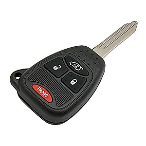 Keyless2Go Replacement for Keyless Entry Remote Car Key Vehicles That Use 4 Button M3N5WY72XX - 2 Pack