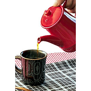 Serec DCP-60 Coffee Dripper and Pot, Red, 1 Pair