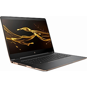 HP Older Spectre x360 2-in-1 15.6" 4K UHD Touch, Intel i7 8th Gen CPU 16GB RAM, 512GB SSD Dark Ash Silver - 3 Years McAfee Interet Security NO NUM-PAD, NO Fingerprint Reader