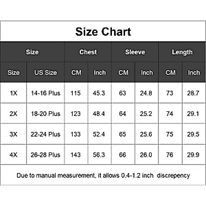 Plus Size Sweatshirts for Women, Long Sleeve Fall Crewneck Tunic Tops with Pockets for Leggings Black 3X