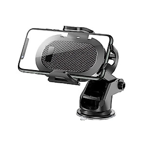 Universal Car Phone Holder ( Super Suction and Stability) Hands Free, Adjustable, for Dashboard ✅ and Windshield ✅