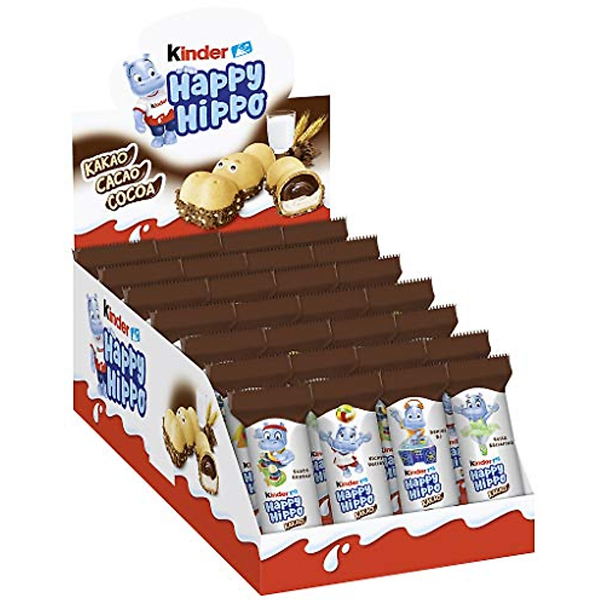 Ferrero Happy Hippo Cacao 20.7g x 28 Bars
