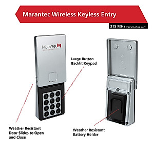 Marantec Wireless Keyless Entry System for Garage