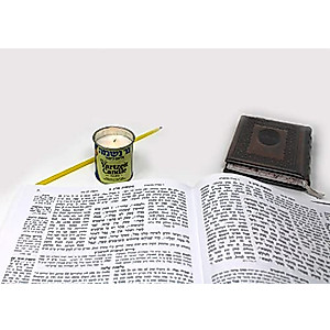 RAMBUE 24 Hour Yartzeit Memorial Candle in Tins (6 Pack)- White Perffin Wax Candle Burning Time Aprox. 1 Day