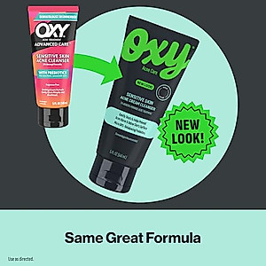 Oxy Sensitive Skin Acne Cream Cleanser