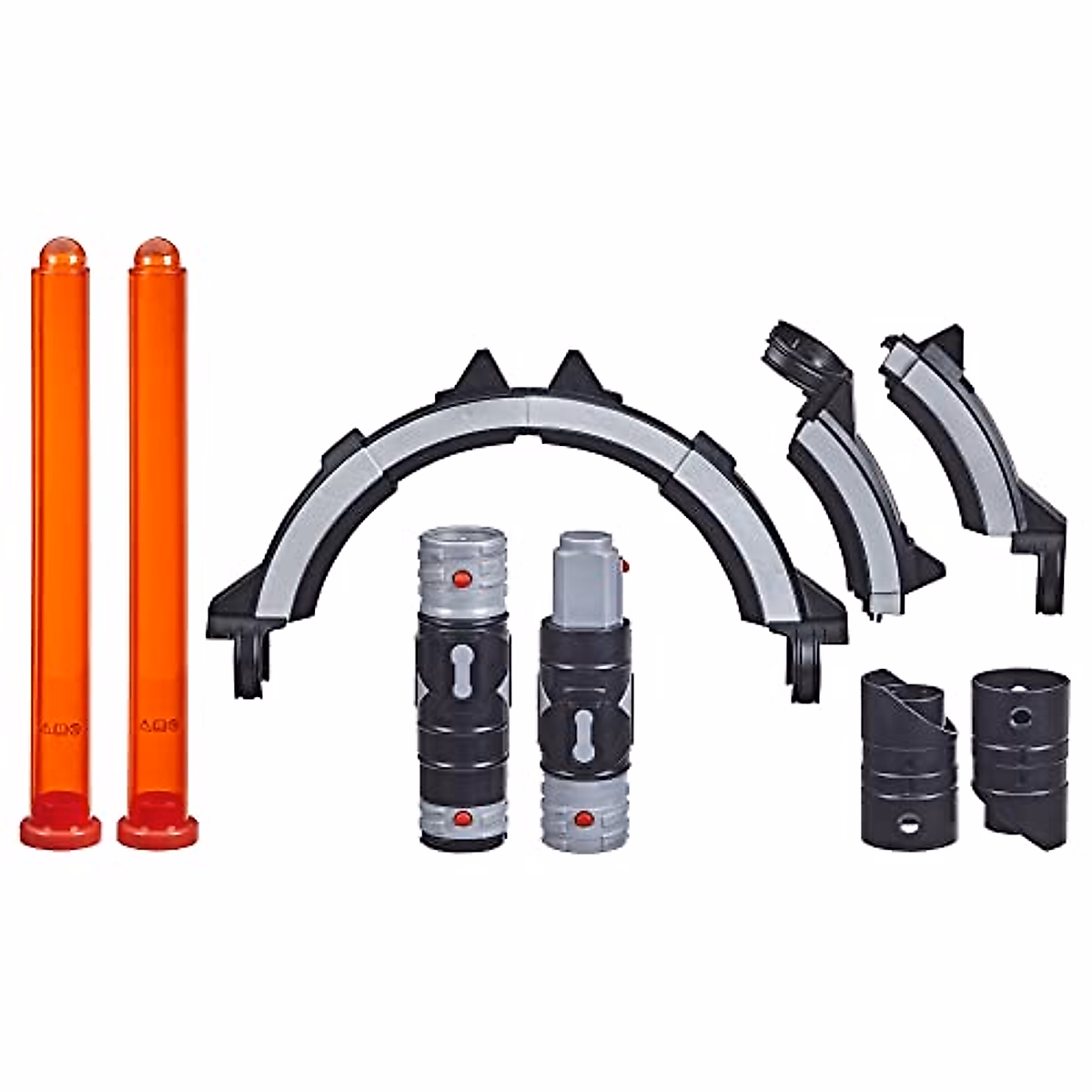 STAR WARS Lightsaber Forge Inquisitor Masterworks Set Double-Bladed Electronic Lightsaber, Customizable Roleplay Toy for Kids Ages 4 and Up