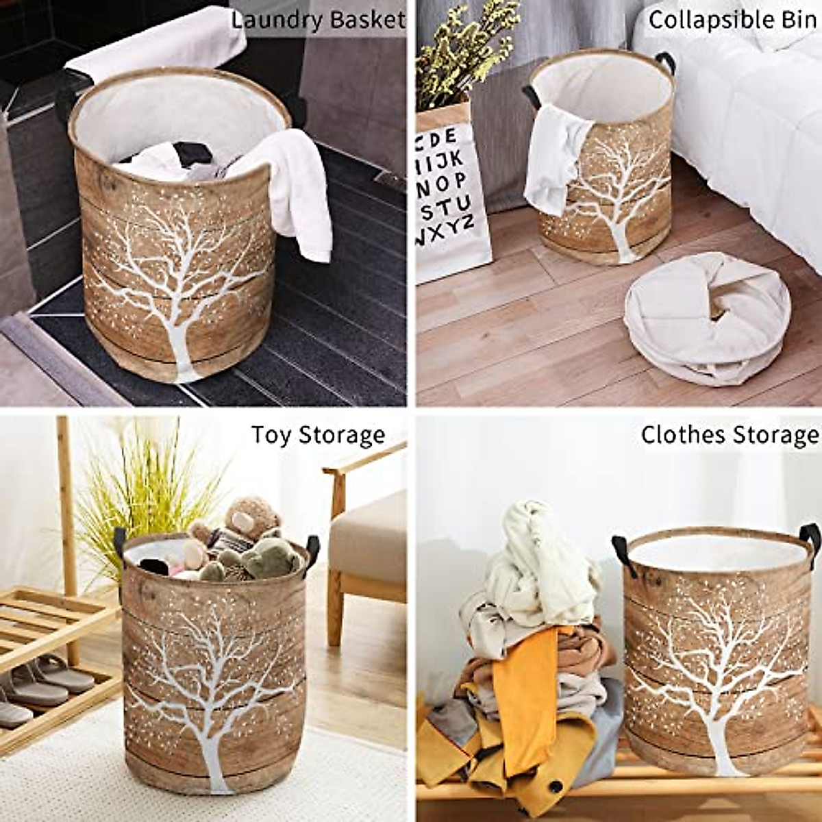 JEONSWOD Laundry Basket Home Accessories Laundry Bags for Dirty Clothes Storage Baskets Laundry Sorter (Color : A, Size : 42x44cm)