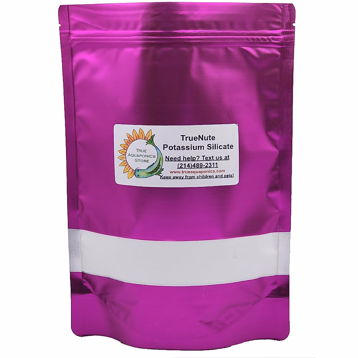 TrueNute Potassium Silicate in 16 Oz Packs, for Aquaponics, Hydroponics, Soil Drench and Foliar Spray to Correct Potassium and Silicate Deficiencies, Helps to Protect Plants from Pest Mold and Mildew
