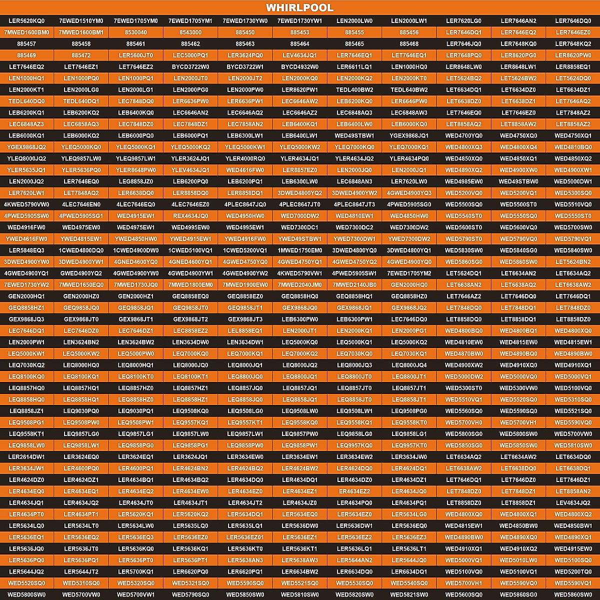 2024 Upgraded 279838 Dryer Heating Element W10724237 3403585 For Whirlpool wed4815ew1 Kenmore 110 Cabrio May.tag Roper red4516fw0 Amana Admiral aed4675yq1 By Romalon