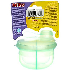 Nuby Milk Powder Dispenser, Colors May Vary (1 Pack)