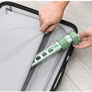 Window Frame Clothes Hanging Rack Adjustable Home Accessories for Clothes Stand Portable 8-Holes Drying Rack (Grey)