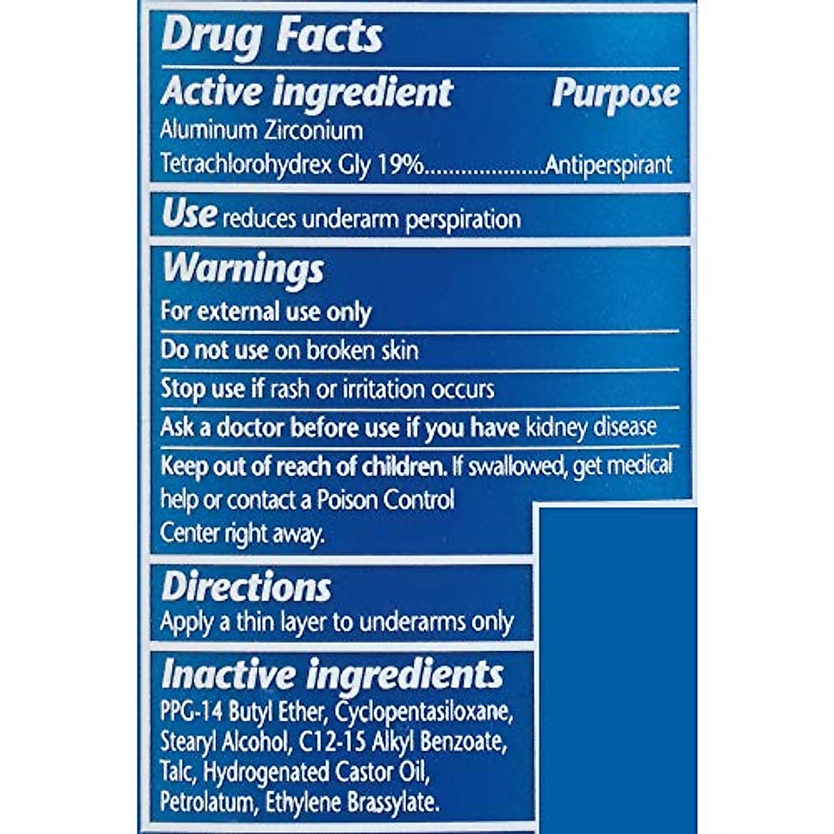 Arrid XX Antiperspirant/Deodorant Solid, Unscented, 2.7-Ounce Sticks (Pack of 6)