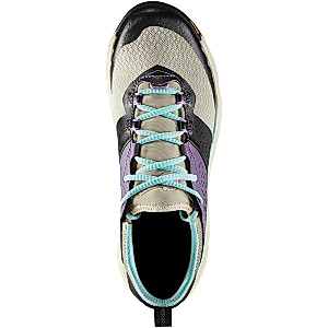 Danner Women's Trail 2650 Campo 3" Hiking Shoes, Lightweight, Breathable, Shock-Absorbing, Vibram Megagrip Outsole, Birch/Grape - 8 M