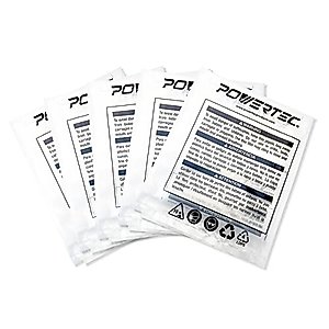 POWERTEC 70009 Clear Plastic Dust Collection Bag, 19-1/2 Inch Dia x 33-Inch, 5-Pack Dust Collector Bags for machine with 19”Filter Drum–5 Pack