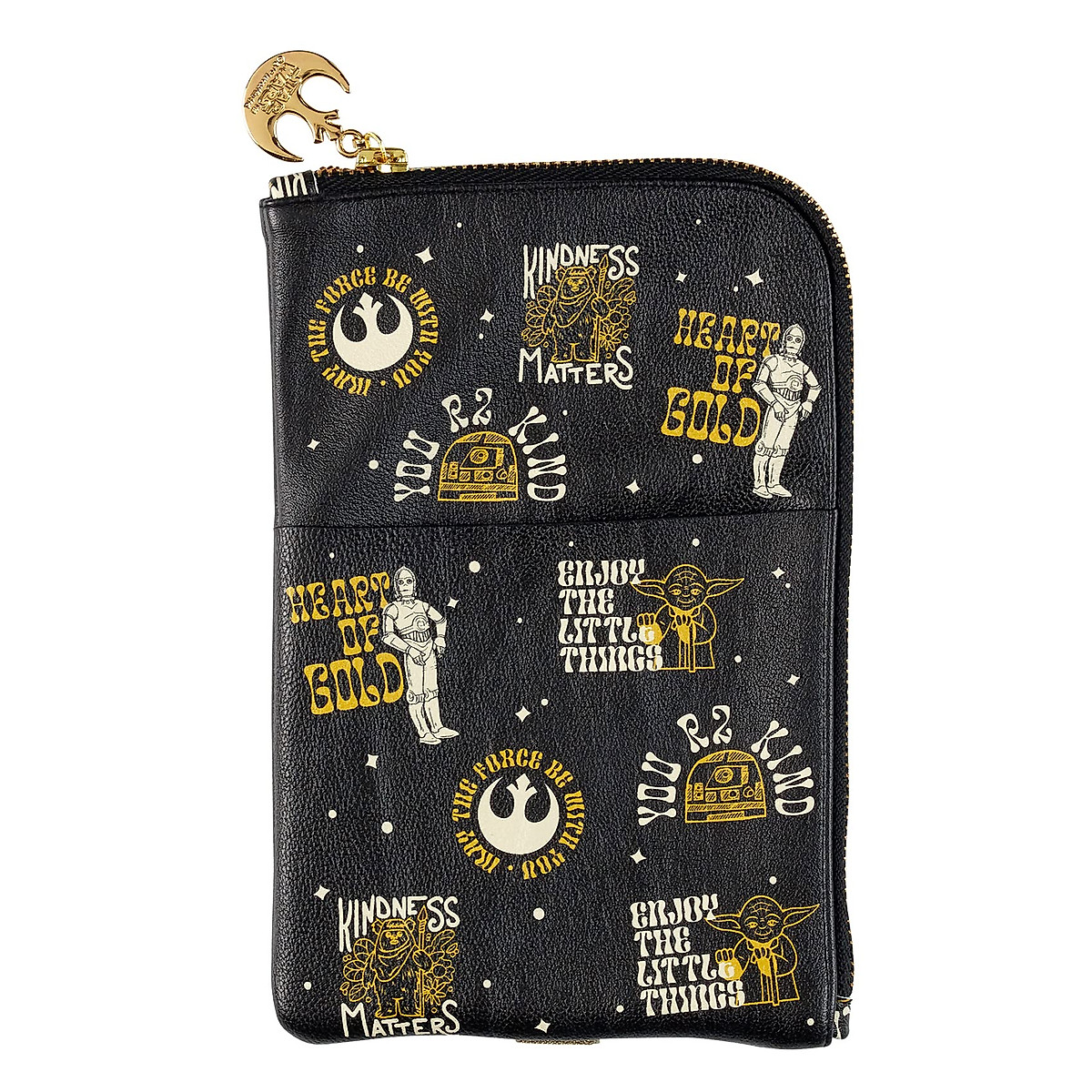 Erin Condren Ultimate Vegan Leather Planny Pack - Star Wars Alliance Design. Planner Accessory Pouch with Pockets, Extended Zipper, and Elastic Band to Secure Around Planner or Notebook