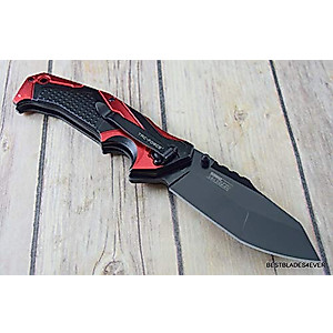 8.5 Inch Open Folding Pocket Knife With Clip Outdoor Survival Hunting Knife for Camping by Survival Steel