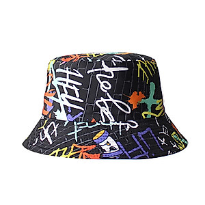 Quanhaigou Bucket Hats Unisex Summer Travel Beach Fisherman Cap for Men Women Teens