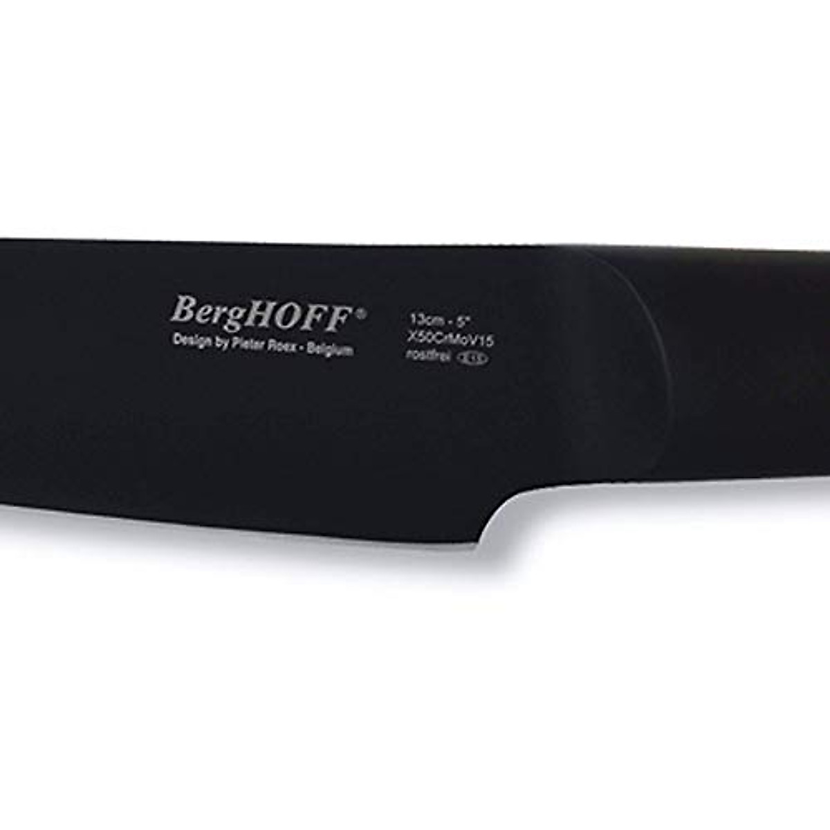Berghoff Ron Titanium Ceramic Coated Non-Stick Utilty Knife, 6 x 3 x 31 cm, Black