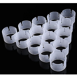 Kissmi 120 PCS Decorative Balloons Rings Balloon arch Convenient Clip Connector, Wedding decorations Event Party Supplies Garden decorations