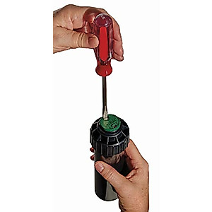 Orbit 55469 – Sprinkler Saturn III Medium Scope, pre-Installed with Nozzle, 5.50 x 11 x 17 cm, Black/Green