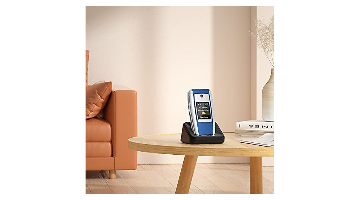 Easyfone T300 4G Flip Phone for Seniors | Big Buttons