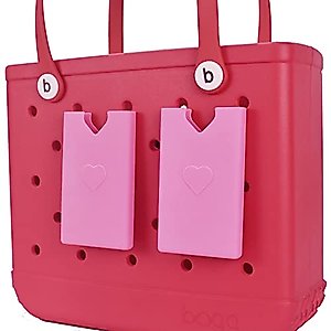 Phone Case Accessory Compatible with Bogg Bags, Phone Case Holder Charm Accessory for Beach Bag, Plastic Shell Case Keep Your Phone Handy and Secure in Your Tote Bag