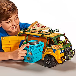 Teenage Mutant Ninja Turtles: Mutant Mayhem Pizza Fire Delivery Van by Playmates Toys