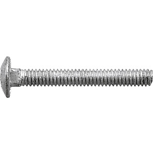 Hillman Galvanized, 3/8 x 3-Inch, 812581 Hot Dipped Carriage Bolt, Silver, 50-Pack