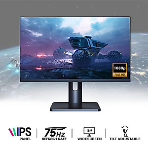 Lenovo ThinkCentre Desktop Computer PC, Intel Core i5, GeForce GT 1030 2GB GDDR5, 16GB DDR4 RAM, 1TB SSD, Wi-Fi, Bluetooth, 27 Inch Monitor, RGB Speakers - Windows 10 Pro (Renewed)
