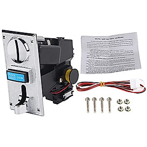 Arcade Coin Acceptor Vending Machine 14×13×7 Multi Coin Acceptor Selector Slot for Arcade Game Mechanism Vending Machine