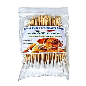 FAST LIFE Cotton Buds for Dogs