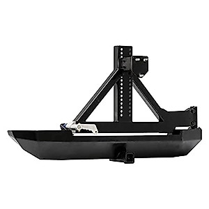 Smittybilt XRC Rear Tire Carrier Bumper (Black) - 76653
