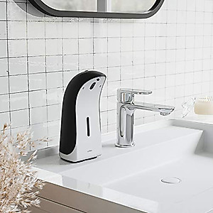 Umbra Emperor Automatic Soap and Sanitizer Dispenser 12oz (355mL) Black/White