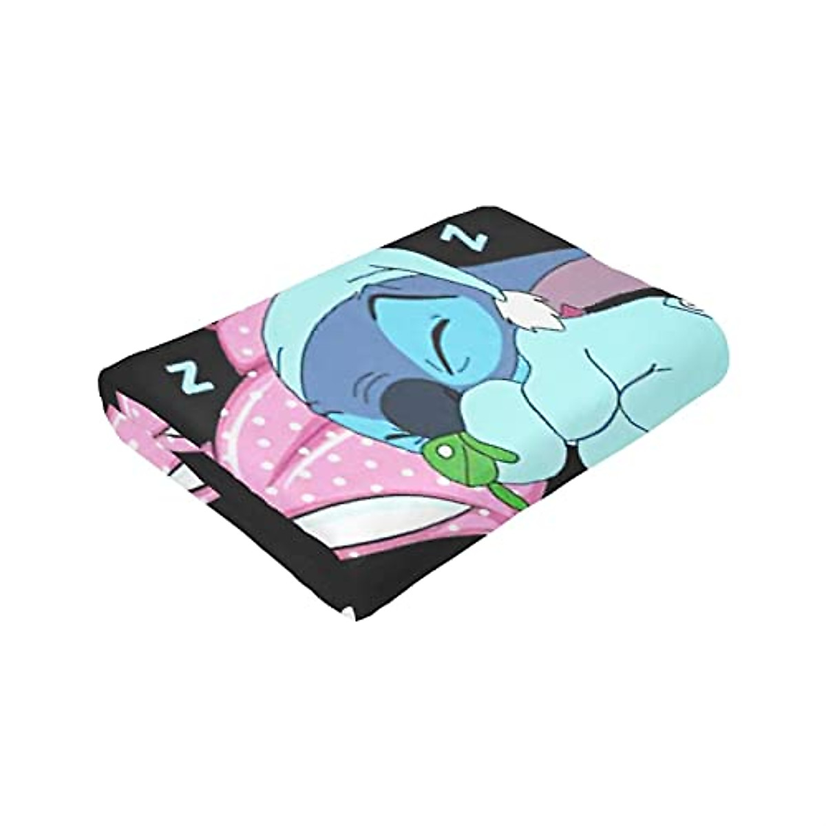 MANMAT Cartoon Throw Blanket Lightweight Cozy Couch Bed Super Soft and Warm Flannel Fleece Microfiber Throws Blankets for All Seasons 50''x40''