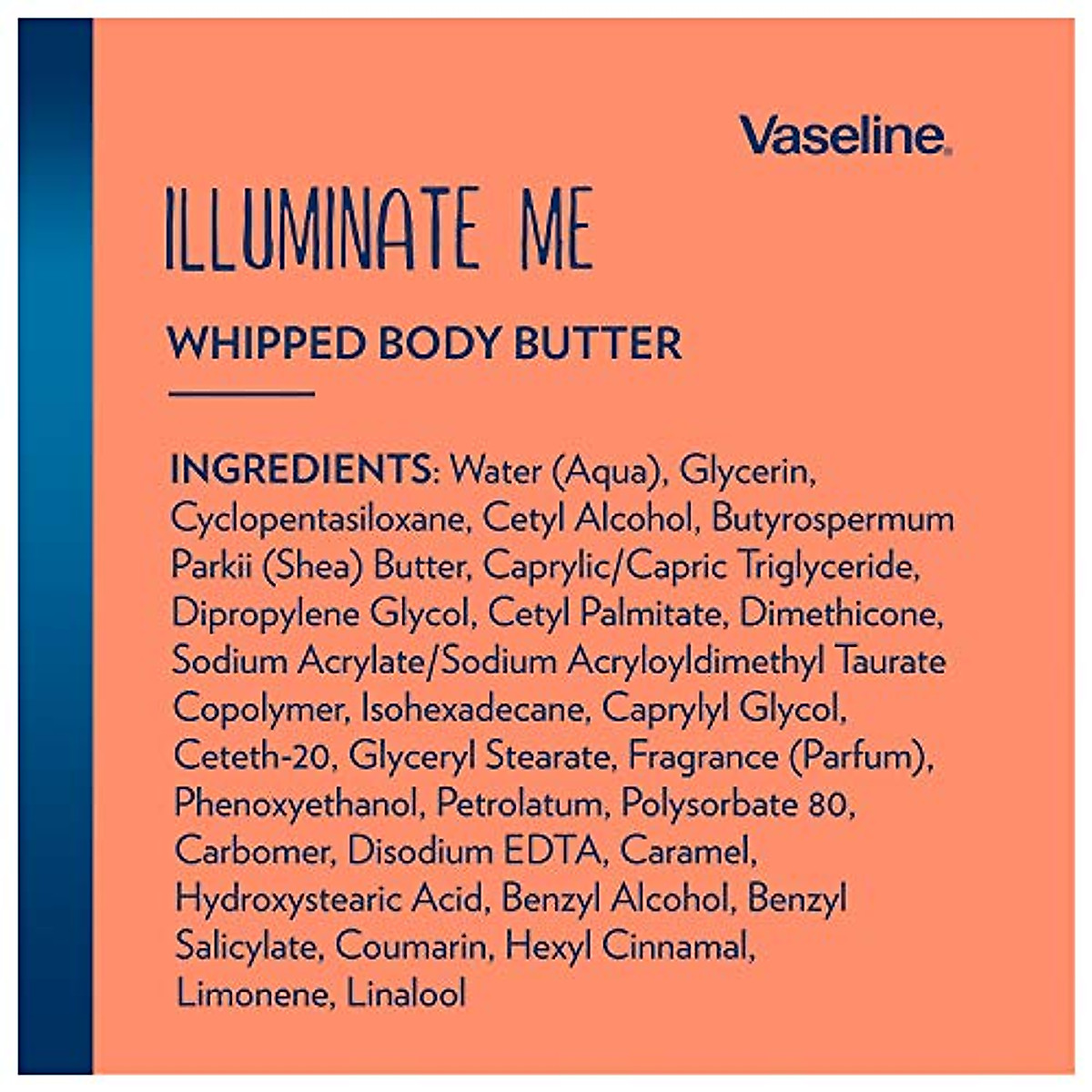 Vaseline Illuminate Me Body Butter Created for Melanin Rich Skin Whipped Body Butter Provides 24 Hour Moisturization for Dry Skin 11 oz