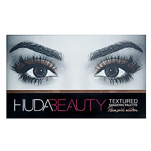 Huda Beauty Textured Shadows Palette - Rose Gold Edition
