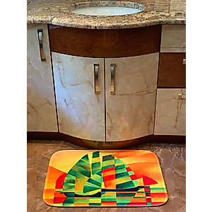 3dRose - Canada Geese, Grand Teton NP, Wyoming - US51 POX0040 - Pete Oxford - Bathroom Bath Rug Mat - (rug-97516-1)