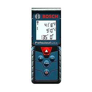 Bosch Laser Measure, 135 Feet GLM 40 (Discontinued by Manufacturer)