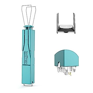 KEMOVE P10 2-in-1 Switch Puller Keycap Puller for Mechanical Keyboard, 304 Stainless Steel Key Switch Keycap Puller, Easily Remove and Replace Gaming Keyboard Switches and keycaps - Blue