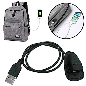External USB2.0 Charging Interface Adapter Charging Cable Part for Backpack, Backpack Crossbody Travel Chest Bag Charger Cable