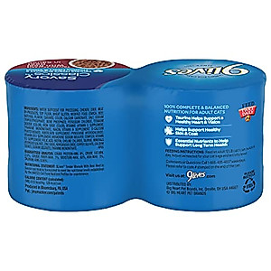 9Lives Tender Morsels With Real Beef In Sauce Wet Cat Food, 5.5 Ounce Can (Pack of 24)