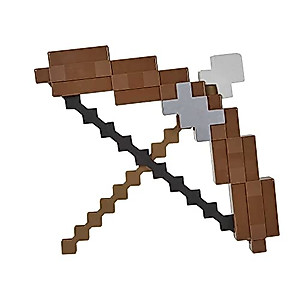 Mattel Minecraft Toys, Ultimate Bow and Arrow with Lights and Sounds, Kid-Sized Role-play Accessory, Gift for Kids and Fans