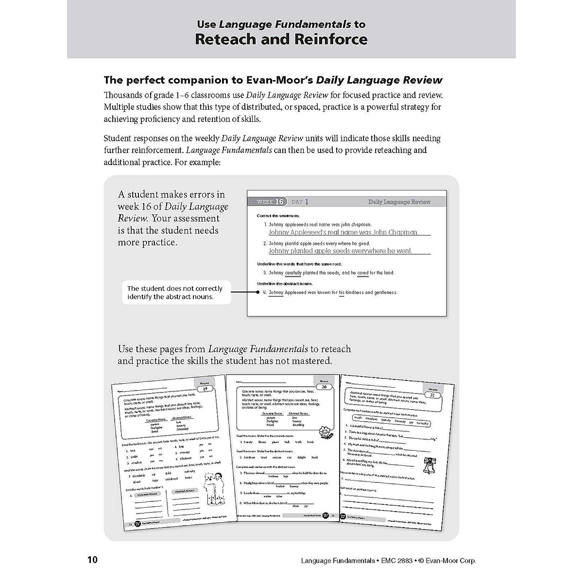 Evan-Moor Language Fundamentals, Grade 3