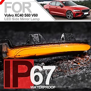 nsautolighting 4pcs LED Side Marker Lights Assembly for Chevy C/K Series C10 C20 C30 K10 K20 K30 Trucks Suburban K5 Blazer Clear Lens Front Rear Bumper Sidemarker Lamps Replace OEM Sidemarker Lamps